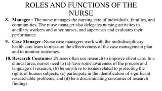 unit 2 Roles of the Nurse in Health Care (fundamentals of nursing 1)-1.pptx