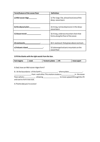 Unit 2 lesson 1 science fusion workesheets | PDF