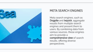 Unit 2 search-enginesand types of search engine | PDF | Search | Internet