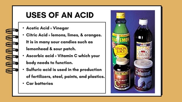 All about ACIDS AND BASES: it's Uses and its Properties | PDF ...
