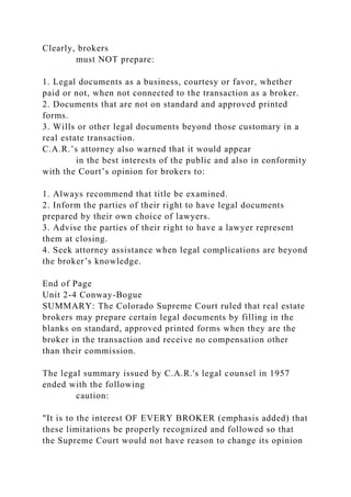 Unit 2 Section 4 Review of Colorado Contract LawBy the end of .docx
