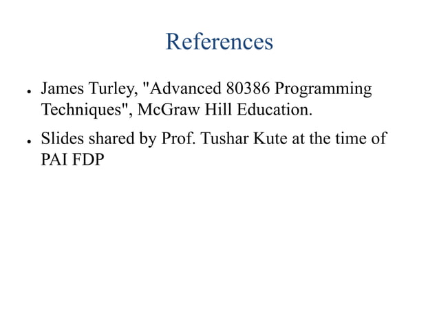 PAI Unit 2 Segmentation in 80386 microprocessor | PDF | Computing ...