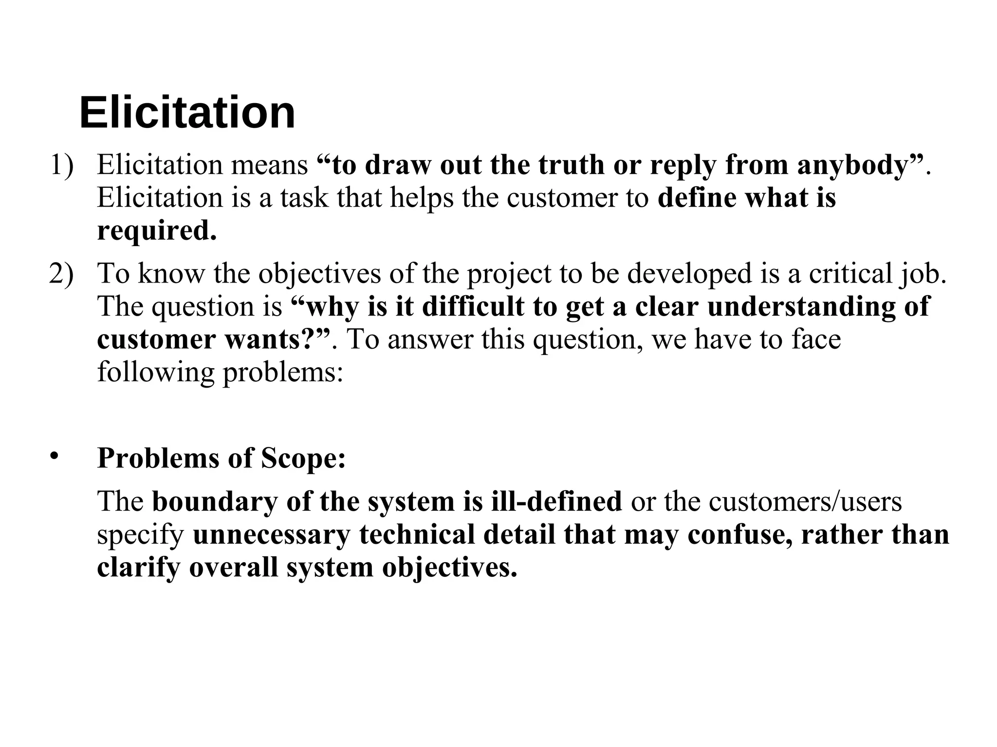 Unit 2 SEPM_ Requirement Engineering | PPT