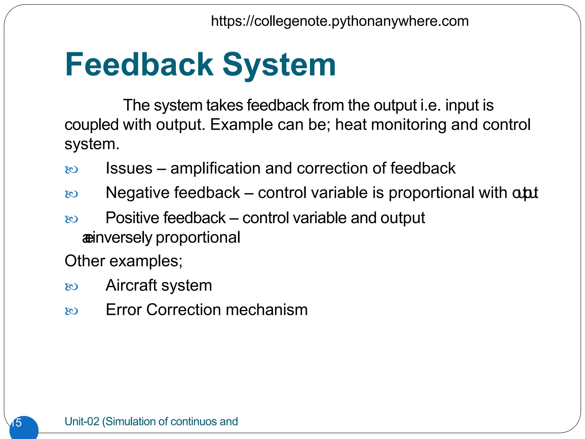 Unit 2_ Simulation of Continuous and Discrete System.pptx