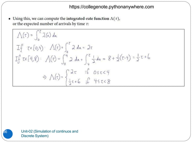 Unit 2_ Simulation of Continuous and Discrete System.pptx | Physics ...