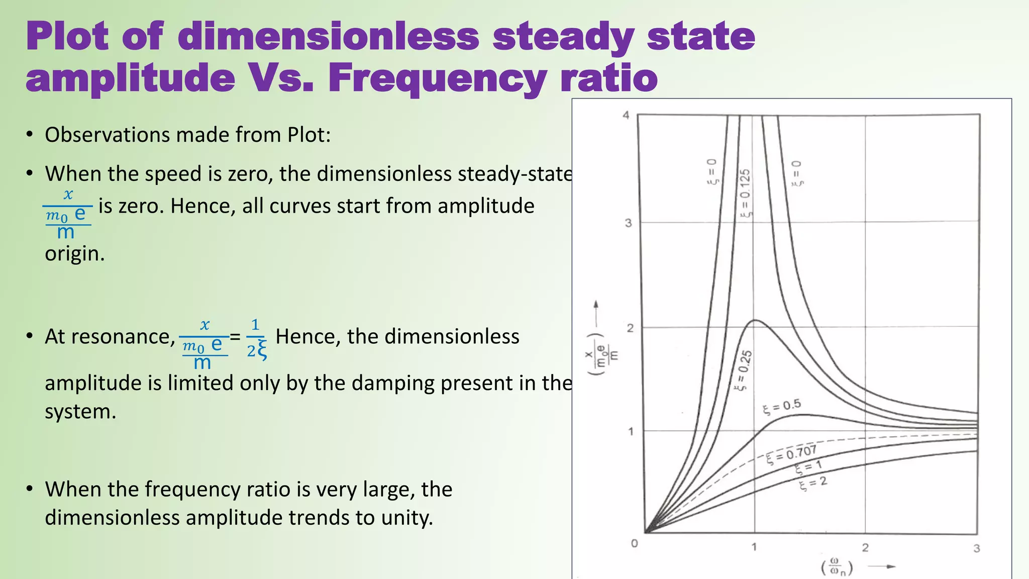 single degree of freedom systems forced vibrations | PDF