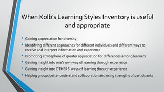 Unit 2 slides kcli - learning styles chaos | PPT