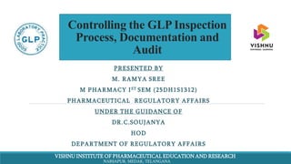 Good Laboratory Practices: INSPECTION AND AUDIT PROCESS | PDF