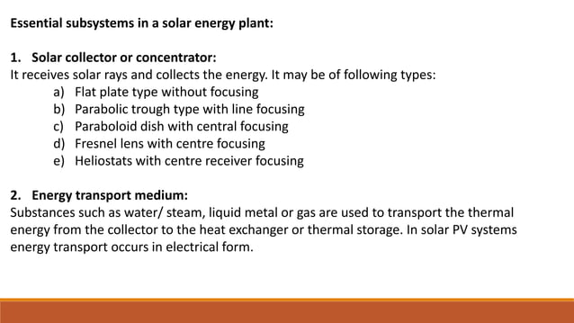 Solar energy introduction | PPTX