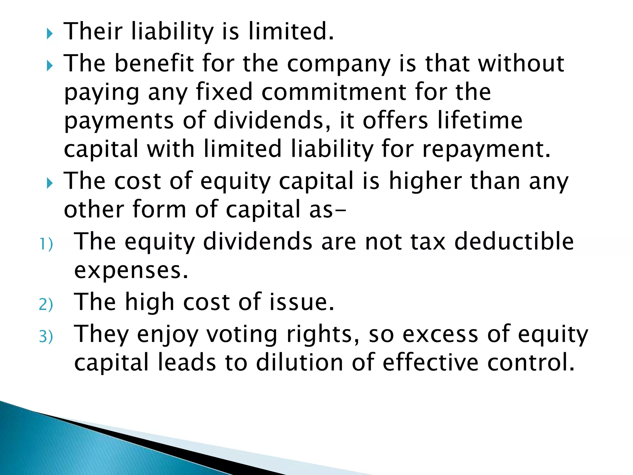 sources of long term finance | PPTX