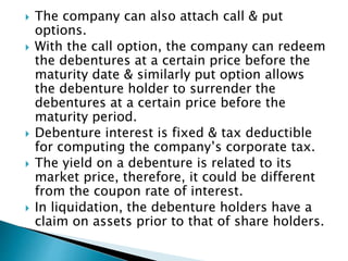 sources of long term finance | PPTX