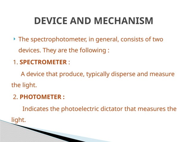Unit 2 spectrophotometry principle PPT.pptx