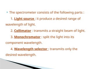 Unit 2 spectrophotometry principle PPT.pptx