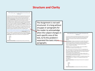 Unit 2 - spellcheck editing a piece of work | PPTX