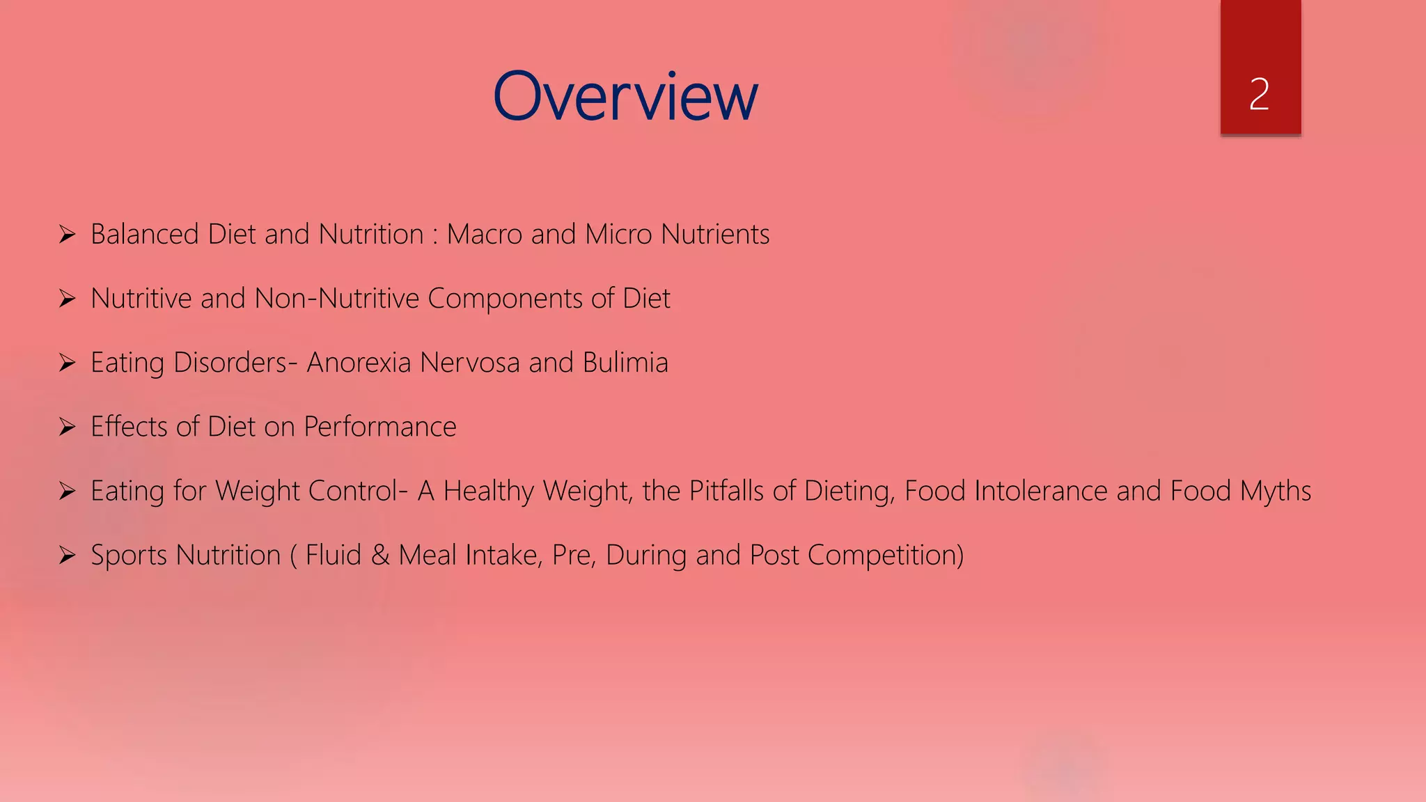 UNIT - 2 - SPORTS & NUTRITION | PPTX