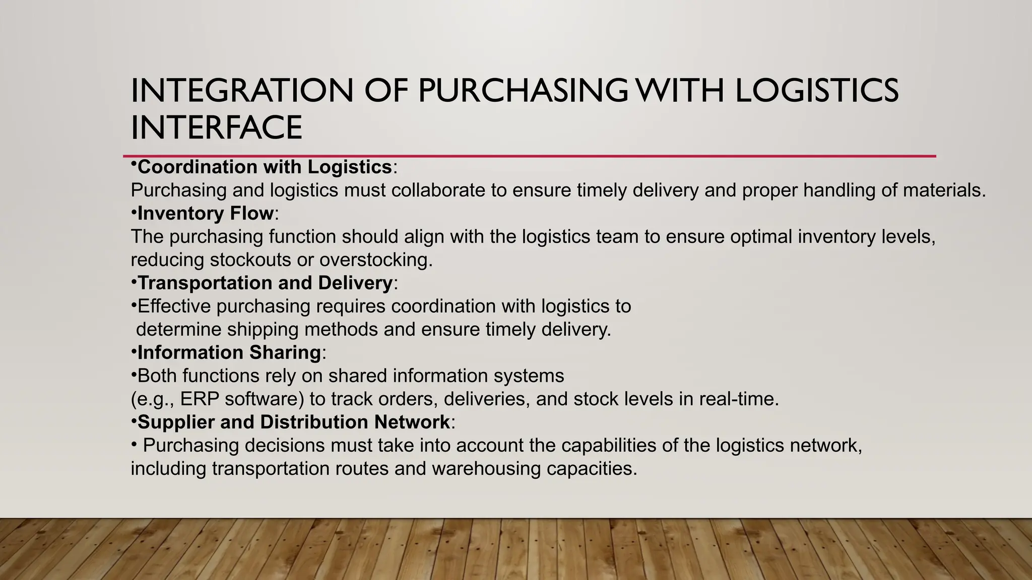 purchasing in supply chain management activities | PPTX