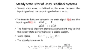 Unit2_steadystate_error.pdf.Unit3-RouthHurwitz, | PPT