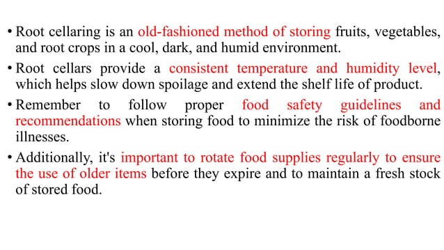 Unit 2 Storage methods.pptx | Gardening | Home & Garden