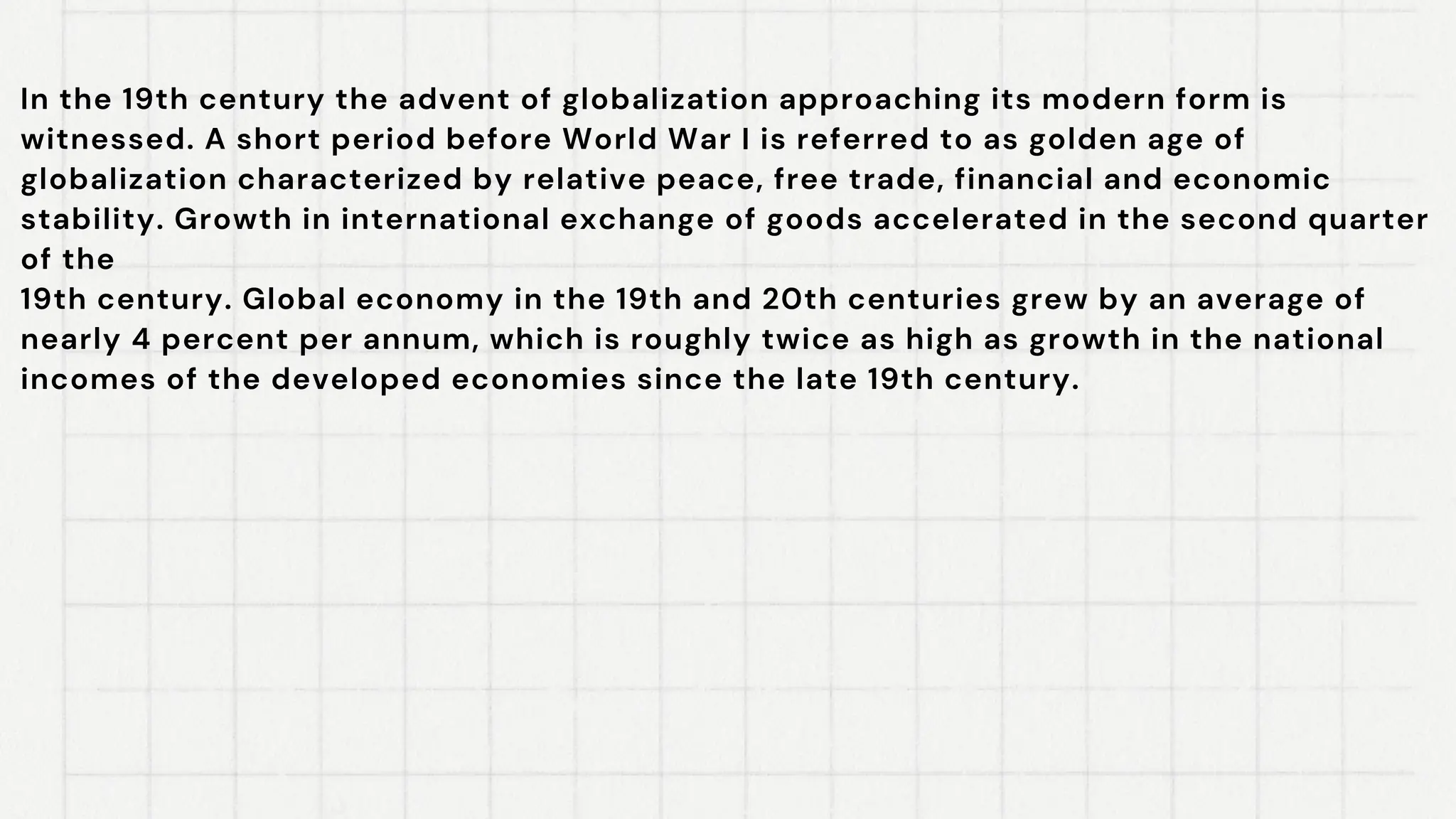 The Structure of Globalization Unit II C | PDF