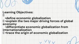 The Structure of Globalization Unit II C | PDF