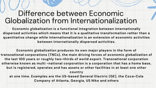 The Structure of Globalization Unit II C | PDF