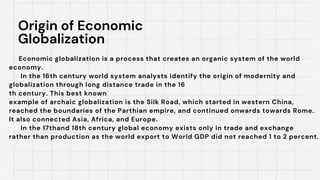 The Structure of Globalization Unit II C | PDF