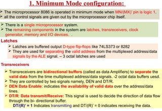 8086 MICROPROCESSOR- SYSTEM BUS STRUCTURE | PPTX