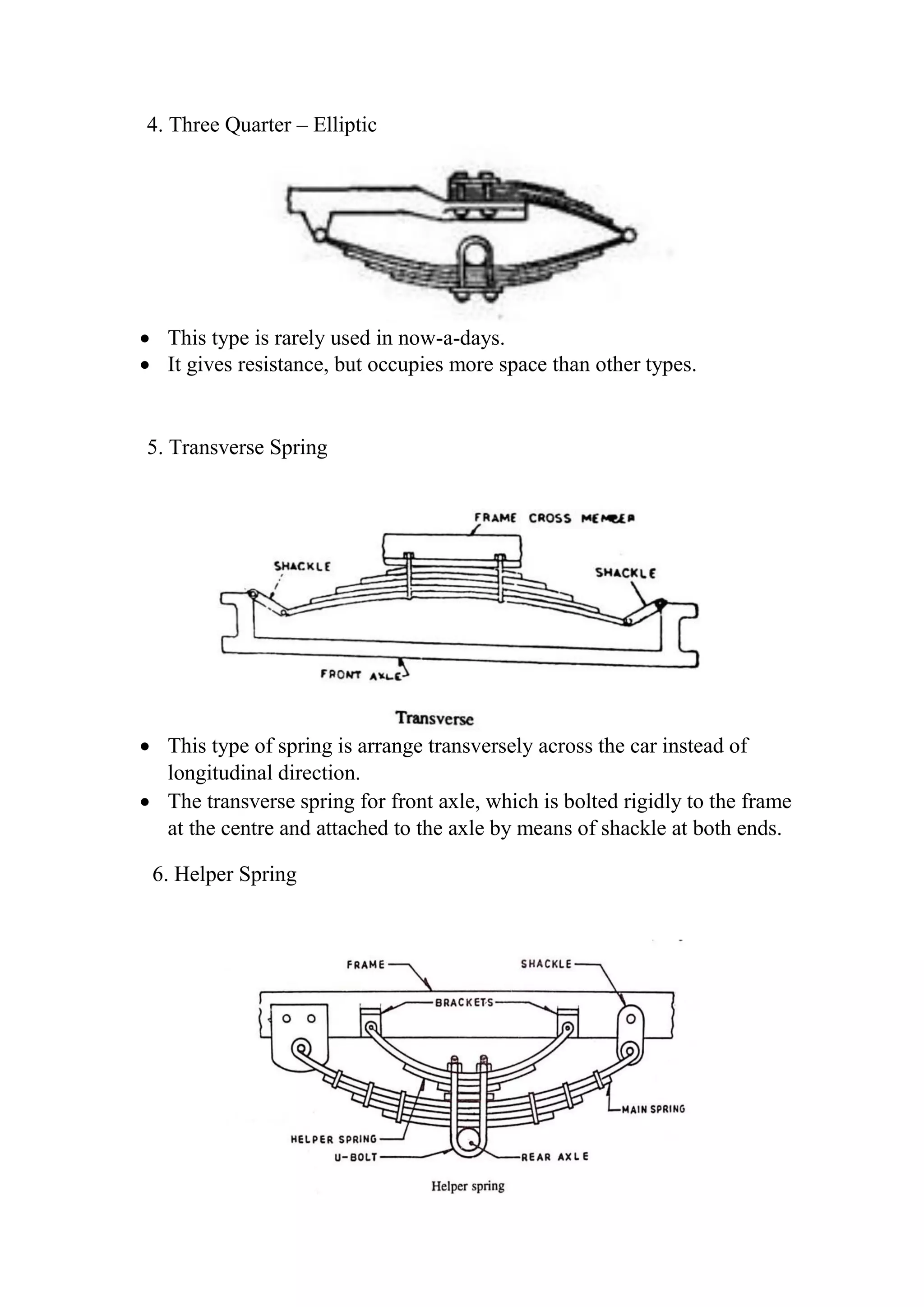 Unit 2 : Suspension System | PDF