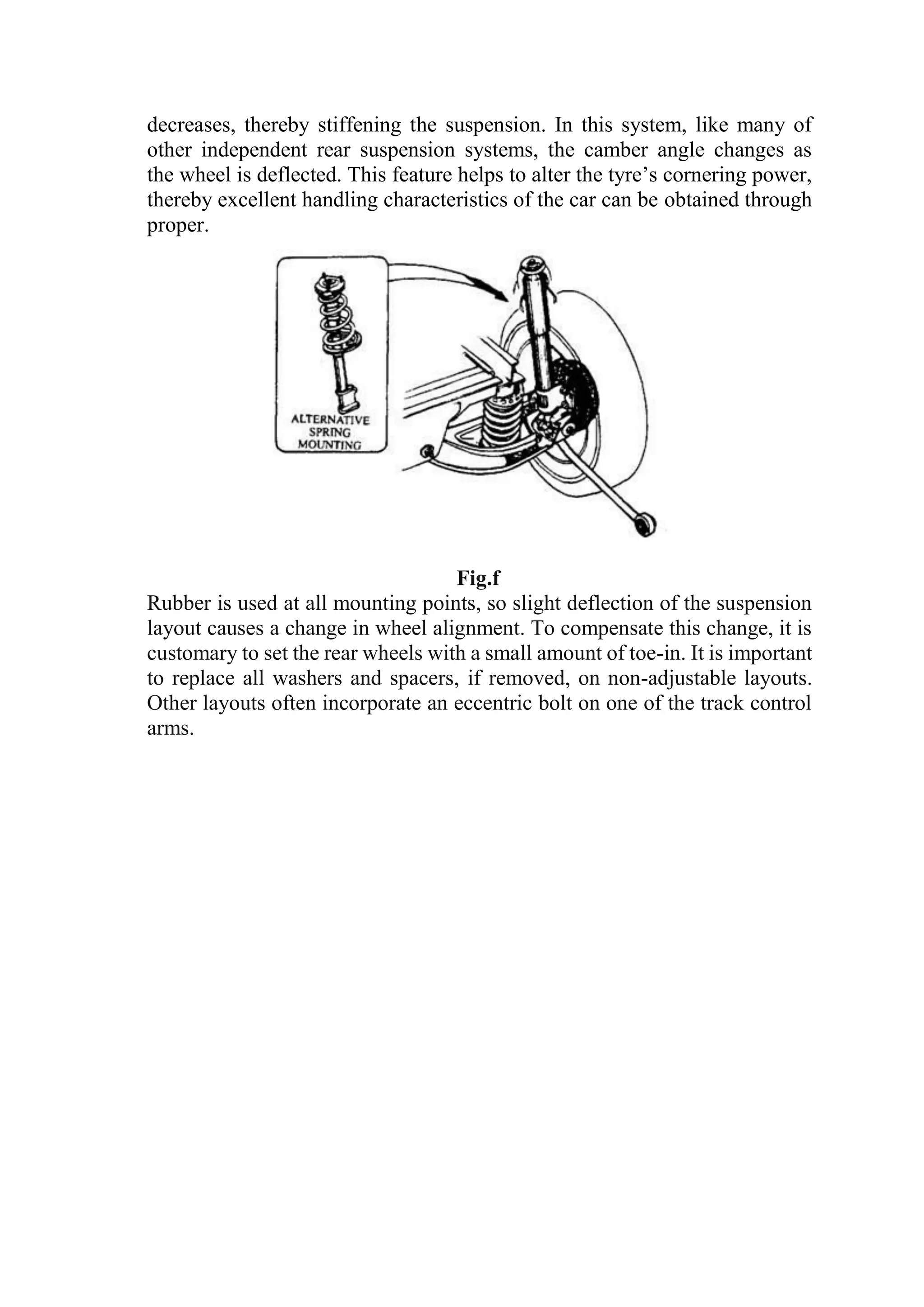 Unit 2 : Suspension System | PDF