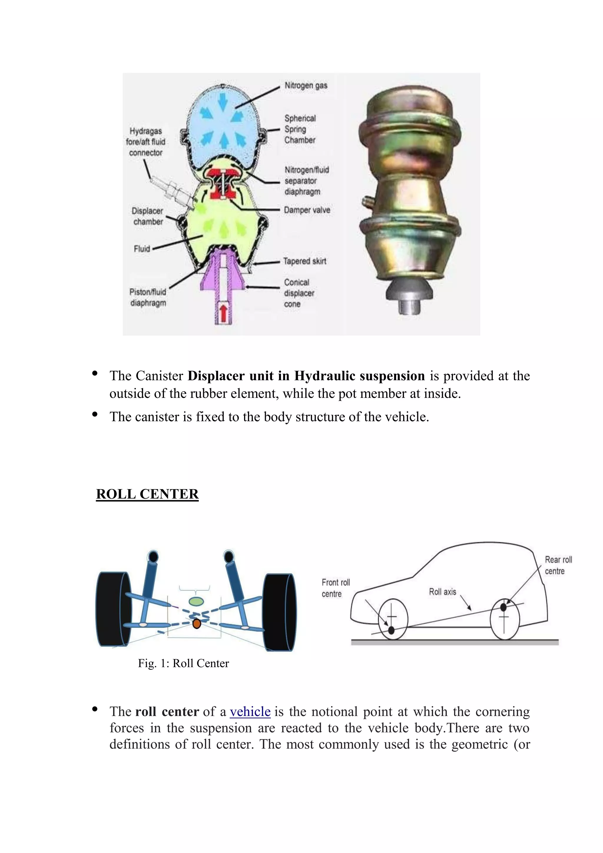 Unit 2 : Suspension System | PDF