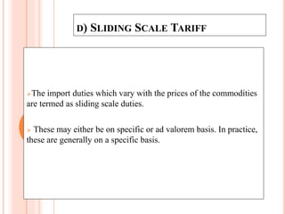 Tariffs and quota (1).pptx