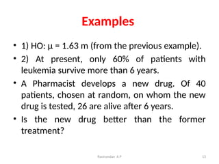 Unit 2 Testing of Hypothesis - Hypothesis - Null, Alternative, Type 1 ...