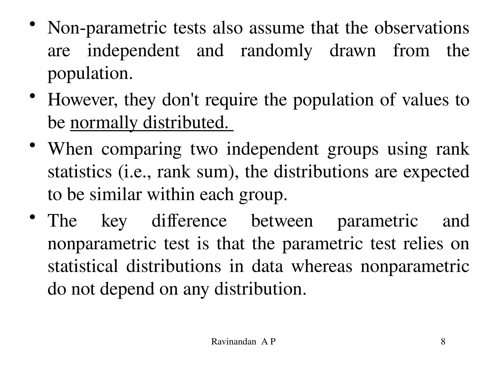 Unit 2 Testing Of Hypothesis Parametric Test Biostatistics And