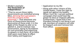 Unit 2 the six components of american democracy sample | PPTX