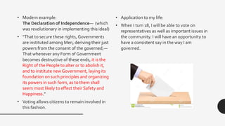 Unit 2 the six components of american democracy sample | PPTX