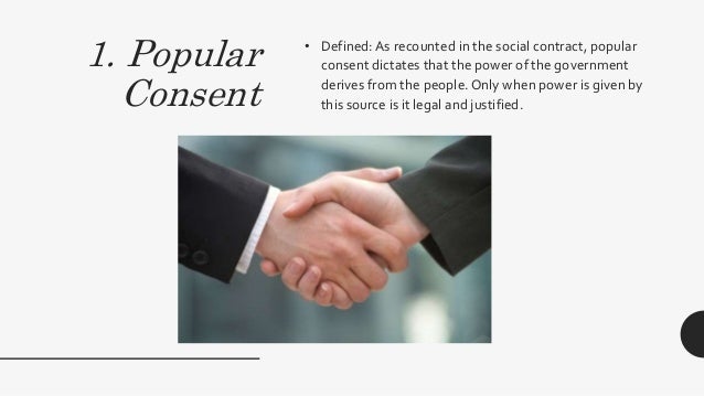 Consent Of The Governed Example