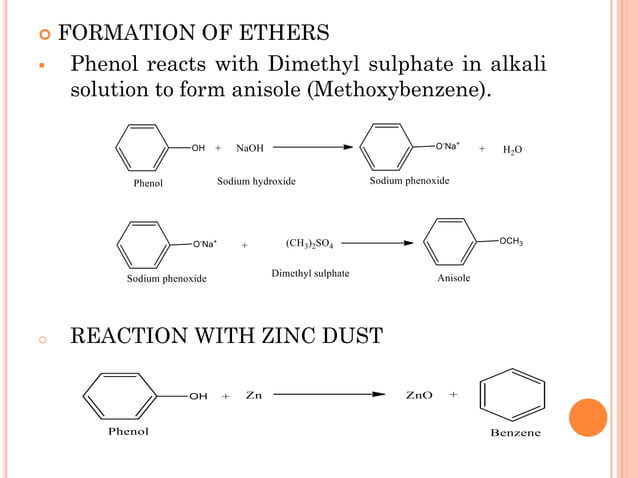 UNIT 2 TOPIC - PHENOLS (1).pdf | Chemistry | Science