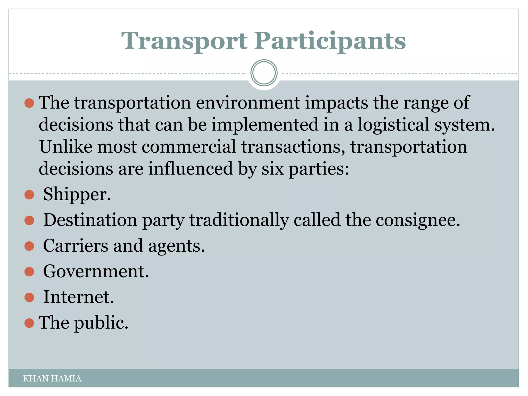 Transportation in SCM .pptx