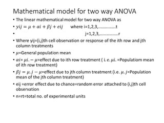 UNIT 2 TWO WAY ANOVA.ppt