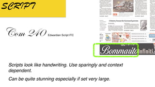 Unit2 type anatomy_categories_spacing | PPT