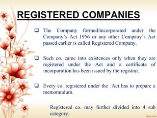 Unit 2 types of co. | PPTX