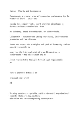 Unit 2 understanding business ethics business ethics | DOCX