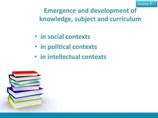 Unit 2 Understanding Discipline and Subjects in Socio- cultural ...