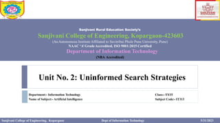 Unit 2 Uninformed Search Strategies.pptx