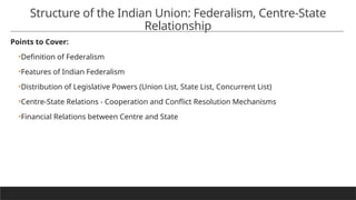 Unit 2 Union Government and its Administration.pptx