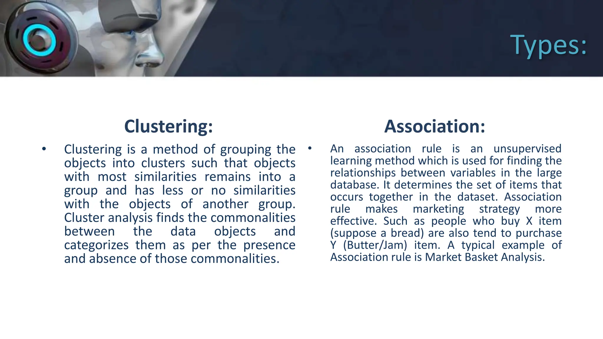 Unit 2 Unsupervised Learningpptx Computing Technology And Computing