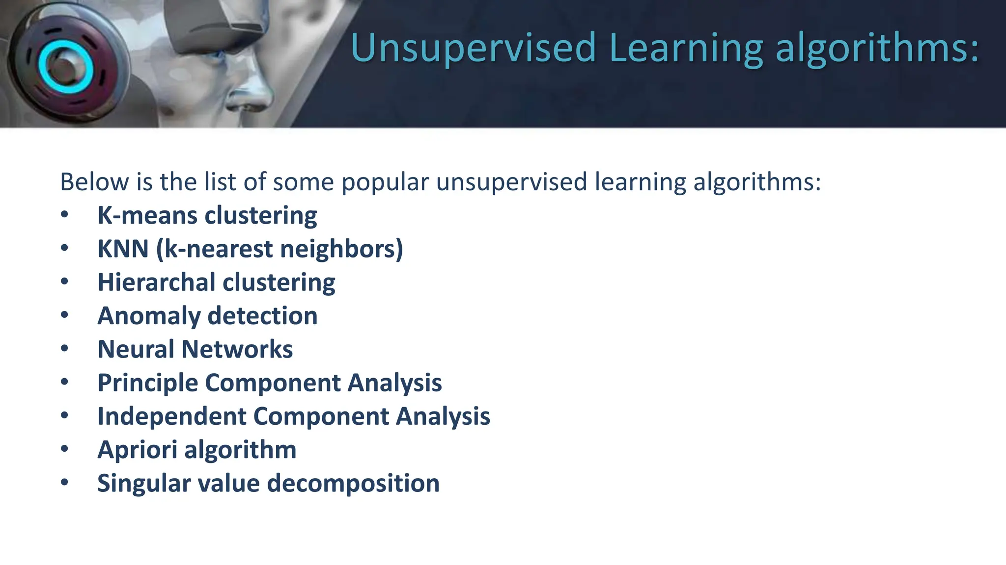 Unit 2 Unsupervised Learningpptx Computing Technology And Computing