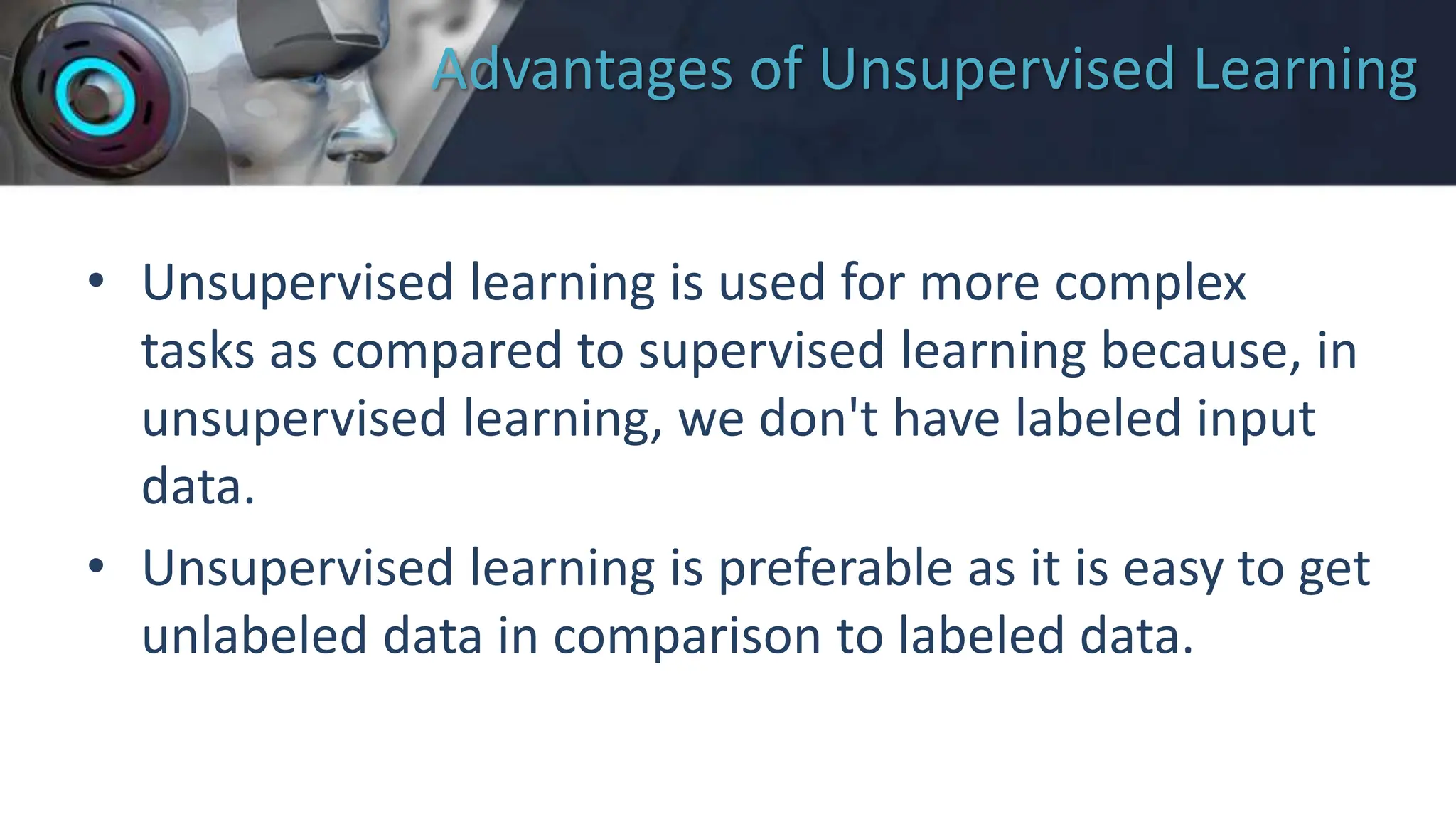 Unit 2 unsupervised learning.pptx | Computing | Technology & Computing