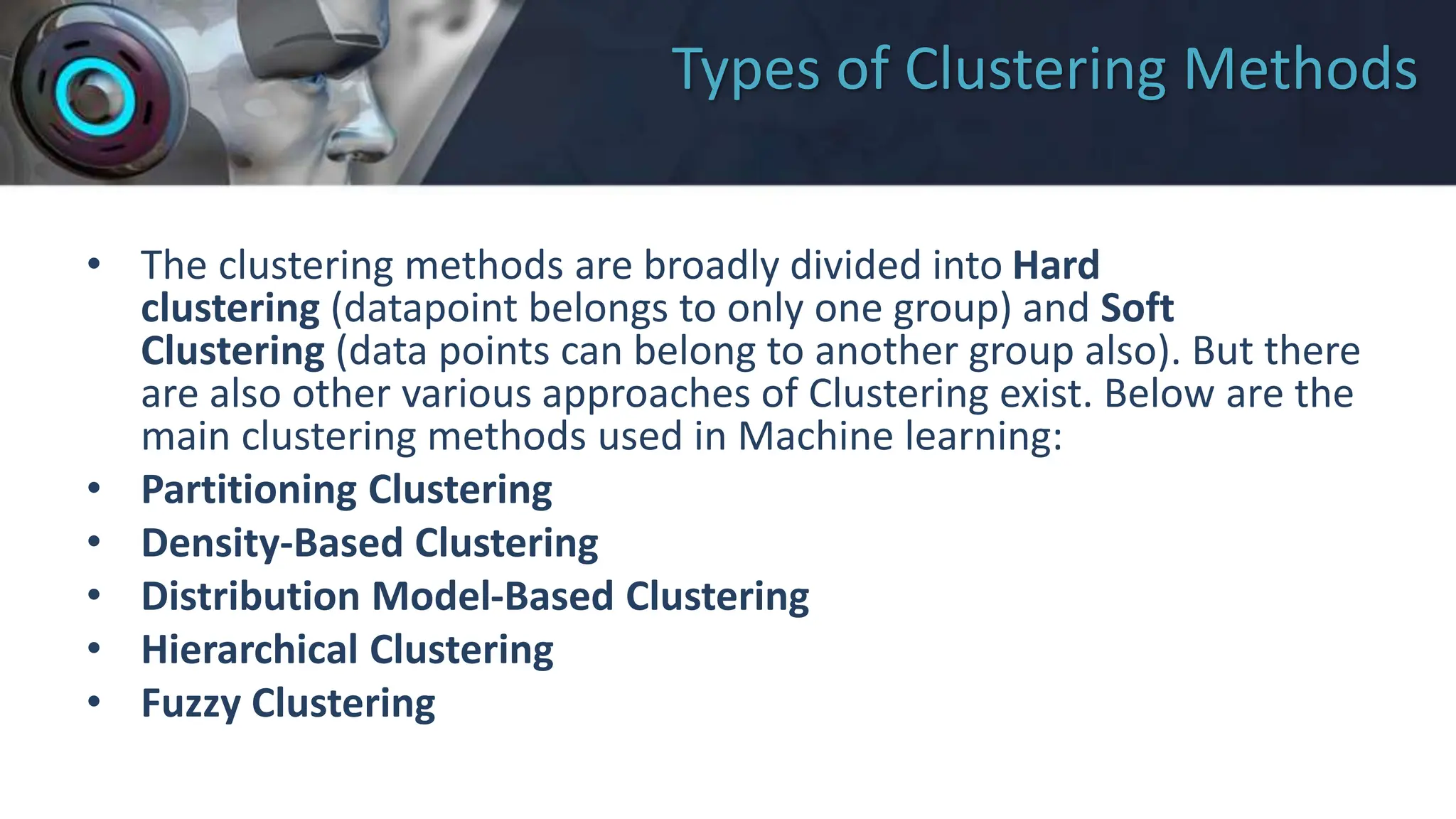 Unit 2 Unsupervised Learningpptx Computing Technology And Computing