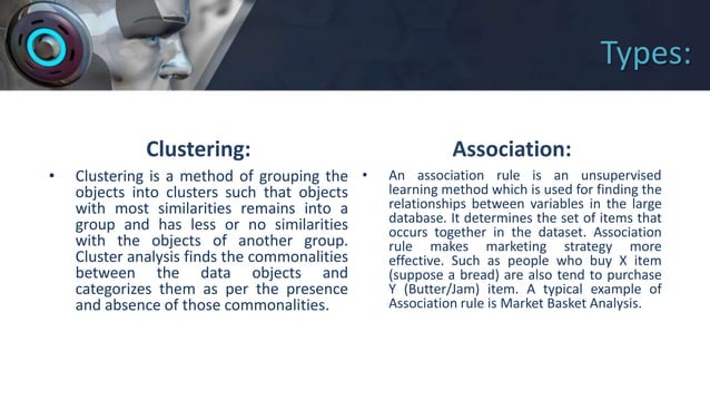 Unit 2 unsupervised learning.pptx | Computing | Technology & Computing